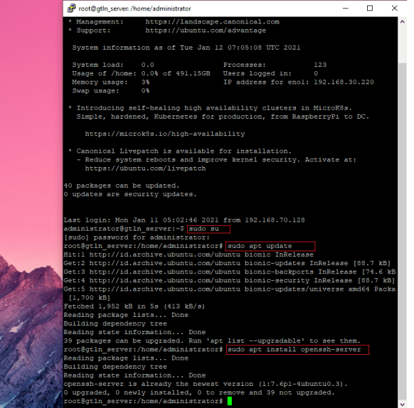 Cara Install Dan Mengaktifkan SSH Di Ubuntu Server 18.04 - anandanesia.com Cara Install Dan Mengaktifkan SSH Di Ubuntu Server 18.04 - anandanesia.com