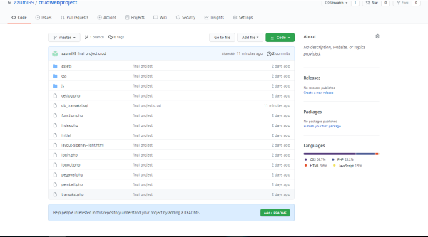 Cara Menggunakan Git Untuk Push Project Codingan Ke Repository Github 1367